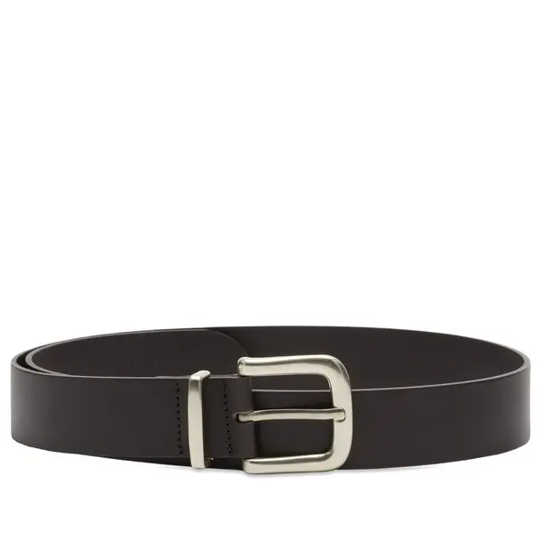 SUNDAYFRUITMARKET Sunday Basic Leather Belt - Black
