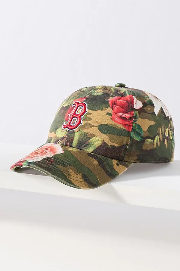 Mitchell & Ness Mlb Floral Camo Baseball Cap - Boston Red Sox