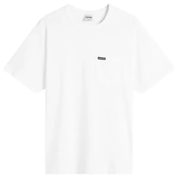 DUBBLEWARE Pocket Label T-shirt - White