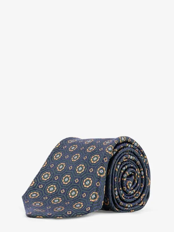 Kiton Silk Necktie - Blue