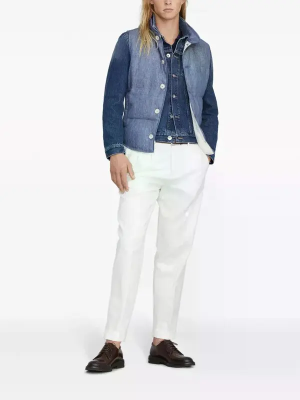 Brunello Cucinelli Padded Linen Gilet