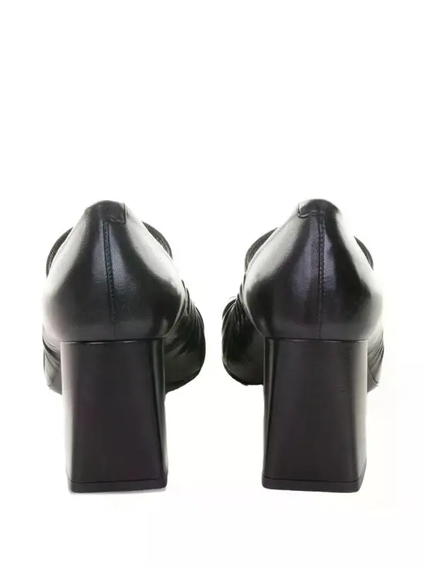 GUGLIELMO ROTTA 70mm Leather Block-heel Pumps