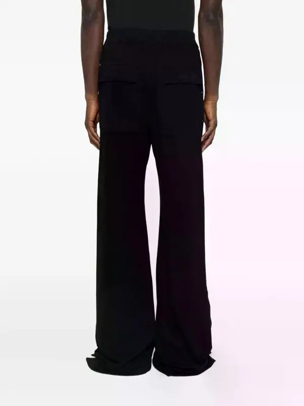 Rick Owens Button-detail Trousers - Black