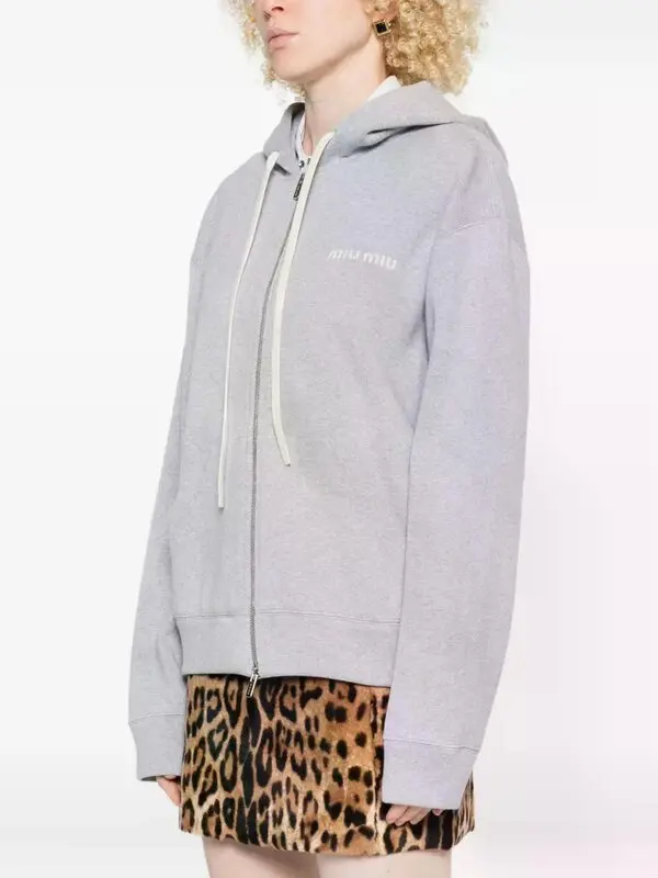 Miu Miu Zip-up Hoodie