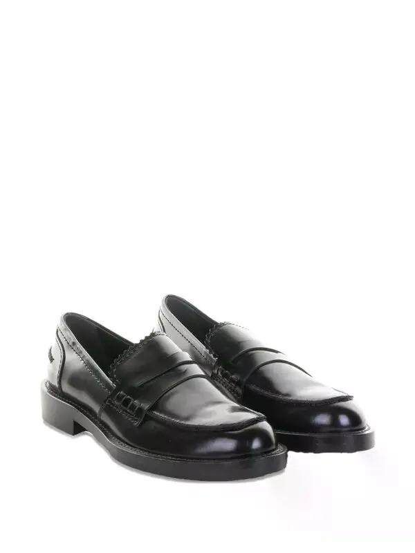 GUGLIELMO ROTTA Indio Leather Loafers