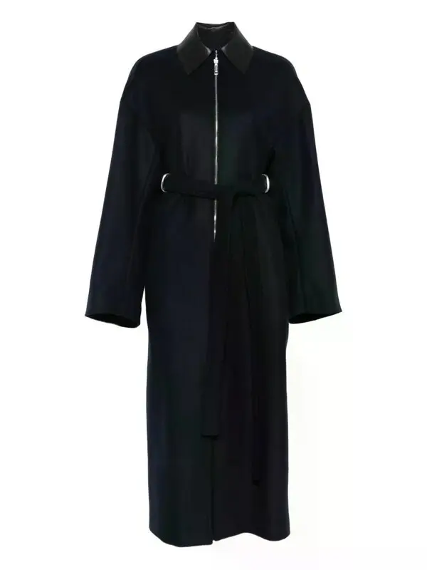 Sportmax Zip-up Trench Coat