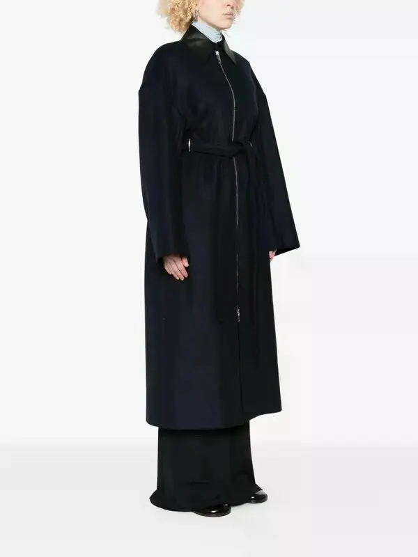 Sportmax Zip-up Trench Coat