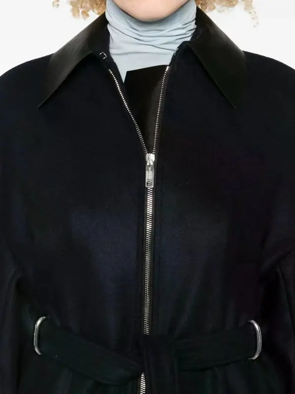 Sportmax Zip-up Trench Coat