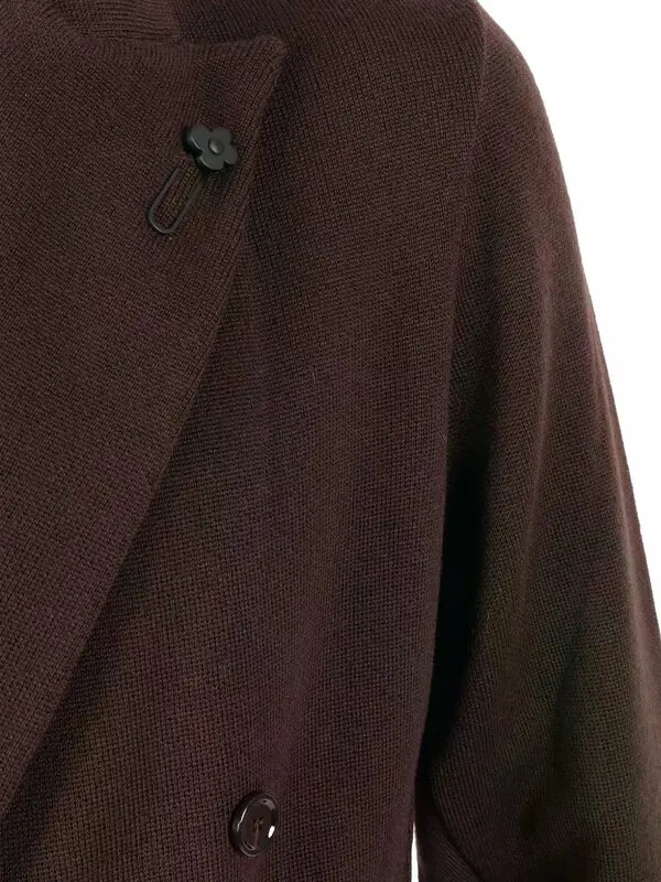 LARDINI Double-breasted Wool Jacket
