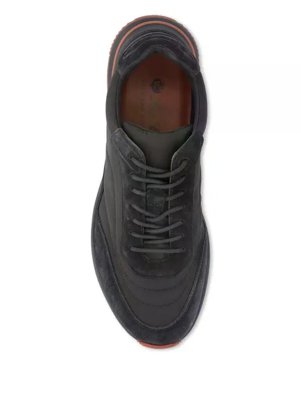 Loro Piana Suede Calfskin Sneakers