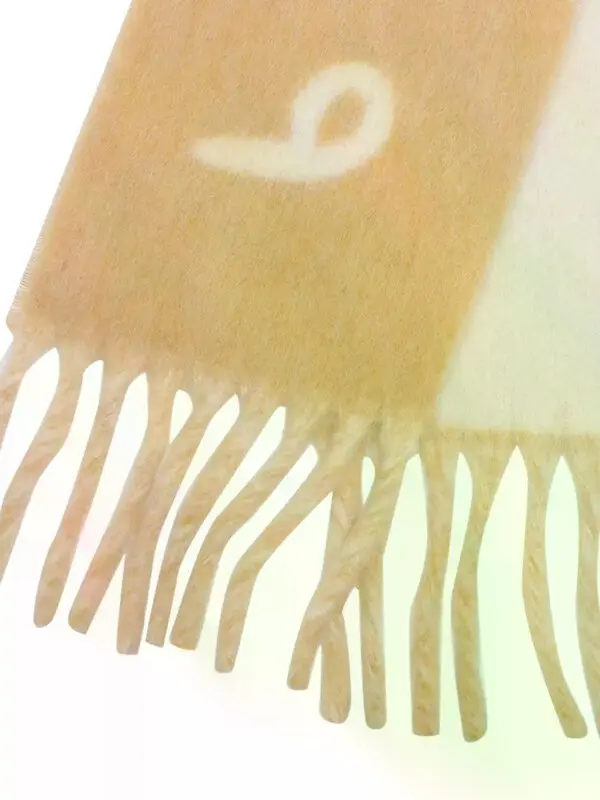 Burberry Logo-intarsia Reversible Scarf