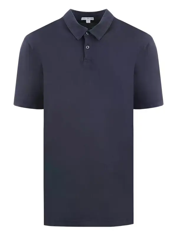 JAMES PERSE Two-button Placket Polo Shirt