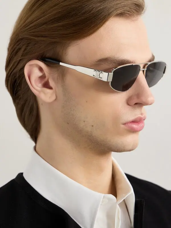 Celine Aviator-style Sunglasses