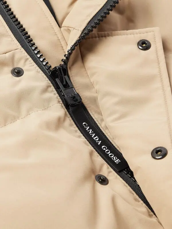 Canada Goose Bayview Logo-appliquéd Quilted Arctic Tech® Down Jacket