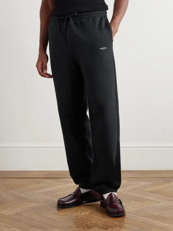 Aimé Leon Dore Straight-leg Logo-print Cotton-jersey Sweatpants