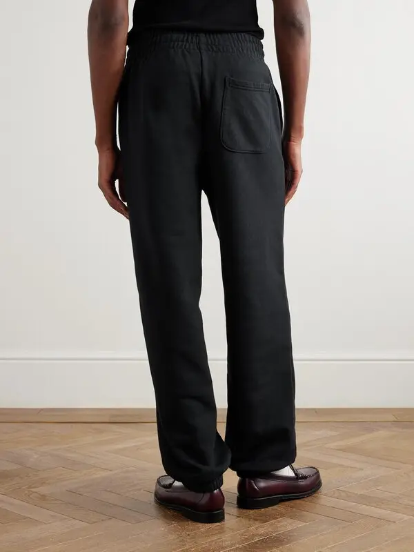 Aimé Leon Dore Straight-leg Logo-print Cotton-jersey Sweatpants