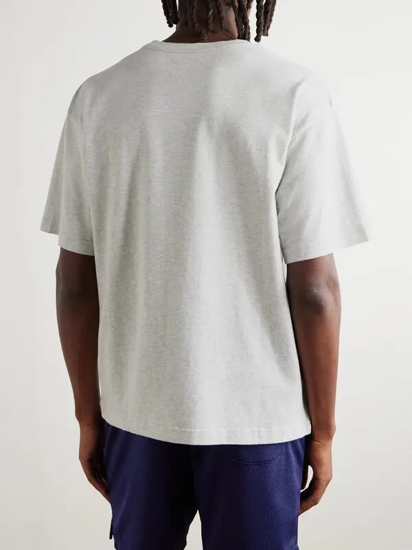 Aimé Leon Dore Logo-print Cotton-jersey T-shirt - Gray