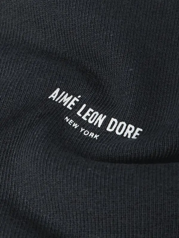 Aimé Leon Dore Logo-print Cotton-jersey Hoodie