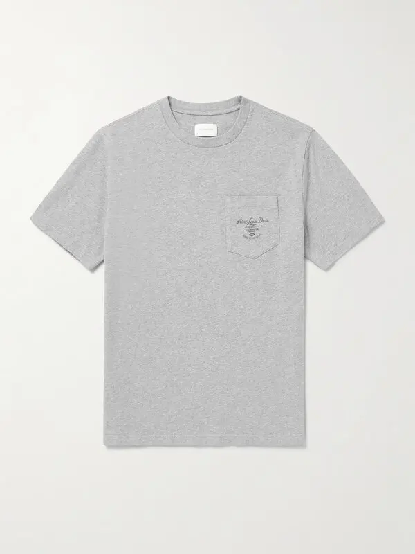 Aimé Leon Dore Clothier Logo-print Cotton-jersey T-shirt - Gray