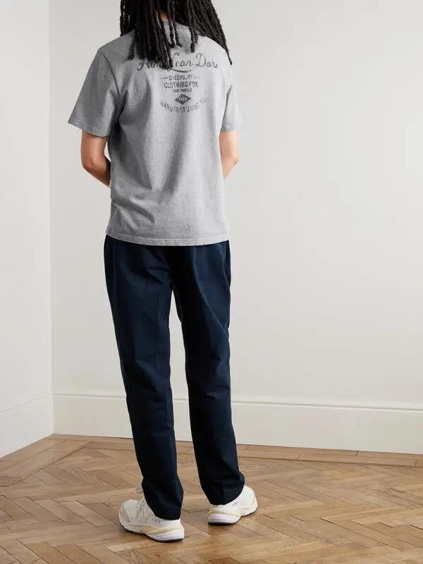 Aimé Leon Dore Clothier Logo-print Cotton-jersey T-shirt - Gray