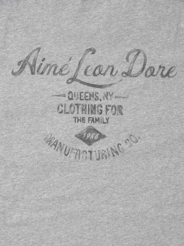 Aimé Leon Dore Clothier Logo-print Cotton-jersey T-shirt - Gray