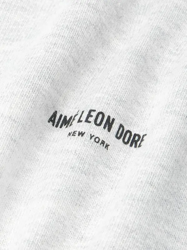 Aimé Leon Dore Logo-print Sweatshirt - Gray