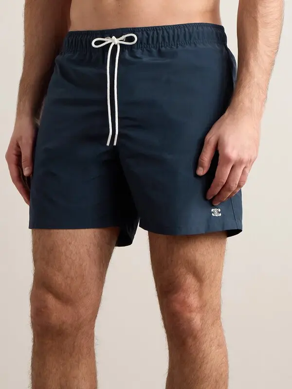 Celine Straight-leg Mid-length Swim Shorts