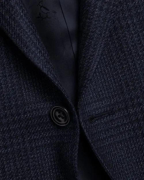 CHARLES TYRWHITT Wool Twill Silk Jacket