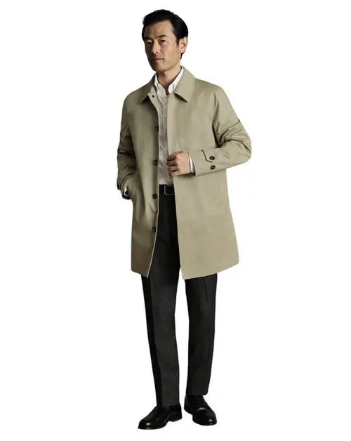CHARLES TYRWHITT Cotton Raincoat