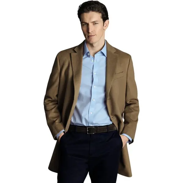 CHARLES TYRWHITT Wool Overcoat