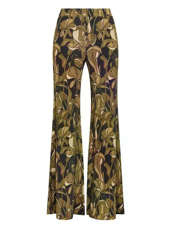 Malìparmi Lily's Ballet Printed Flared Trousers