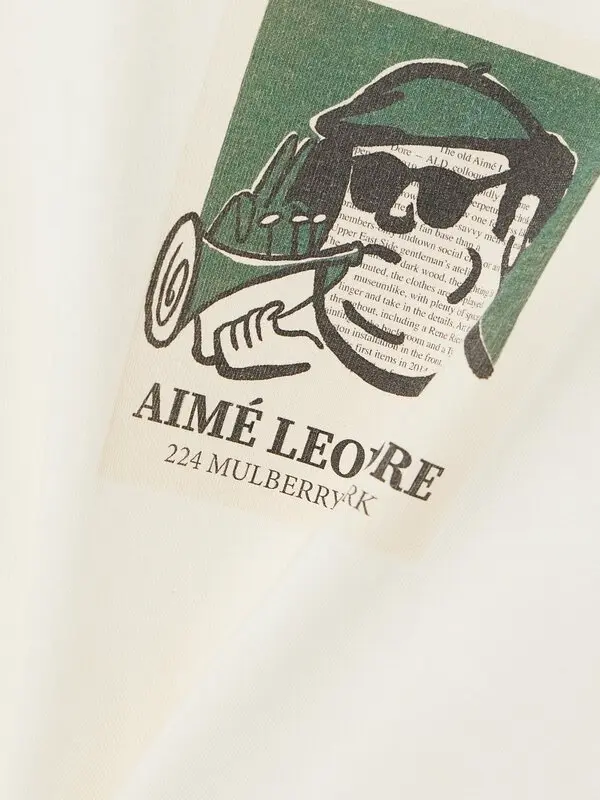 Aimé Leon Dore Musician Printed Cotton-jersey T-shirt