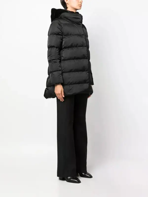 Herno Quilted Down Coat With Detachable Hood