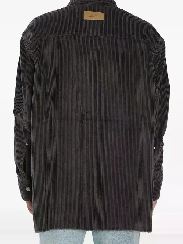 AMI Paris Corduroy Patch-pocket Shirt Jacket