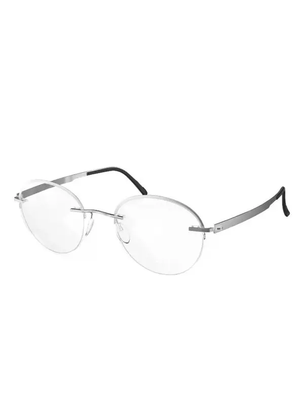 SILHOUETTE Rimless Oval Eyeglasses