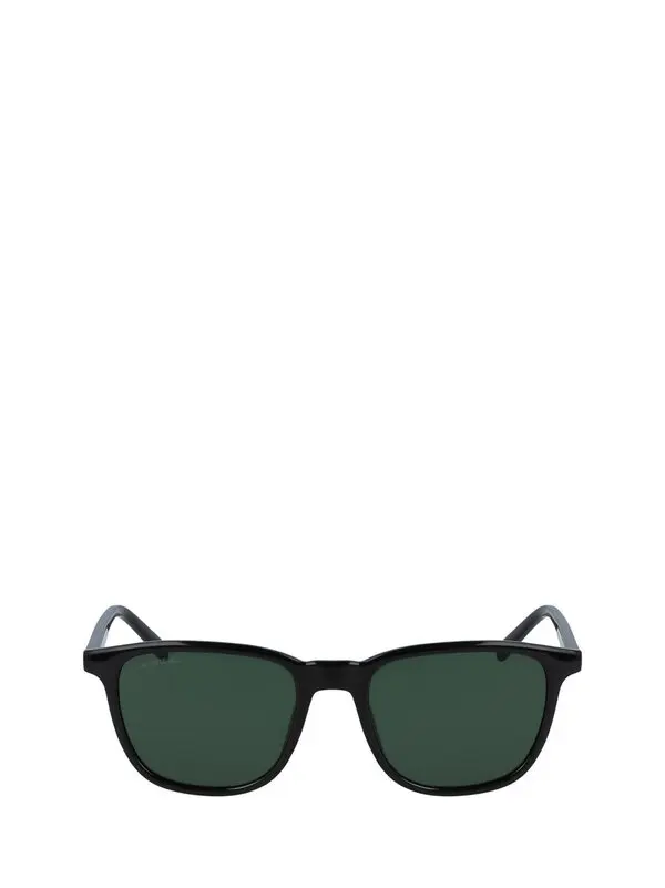 Lacoste Acetate Square Frame Sunglasses - Black