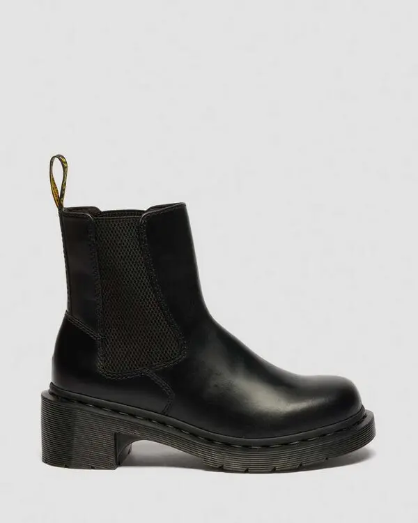 Dr. Martens Alderstone Orleans Leather Chelsea Boots In Black