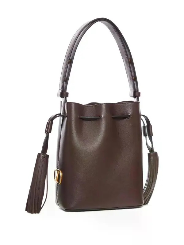 Valentino Garavani So Seau Shoulder Bag - Brown