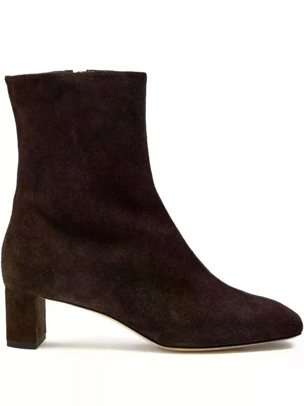 AeydĒ 45mm Millie Suede Block-heel Boots