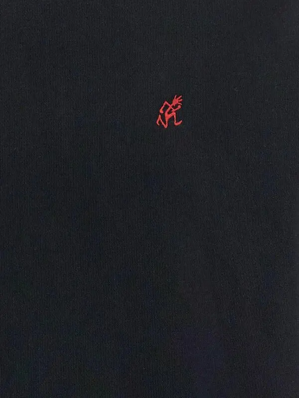 Gramicci Logo-embroidered Crew-neck Sweatshirt - Blue