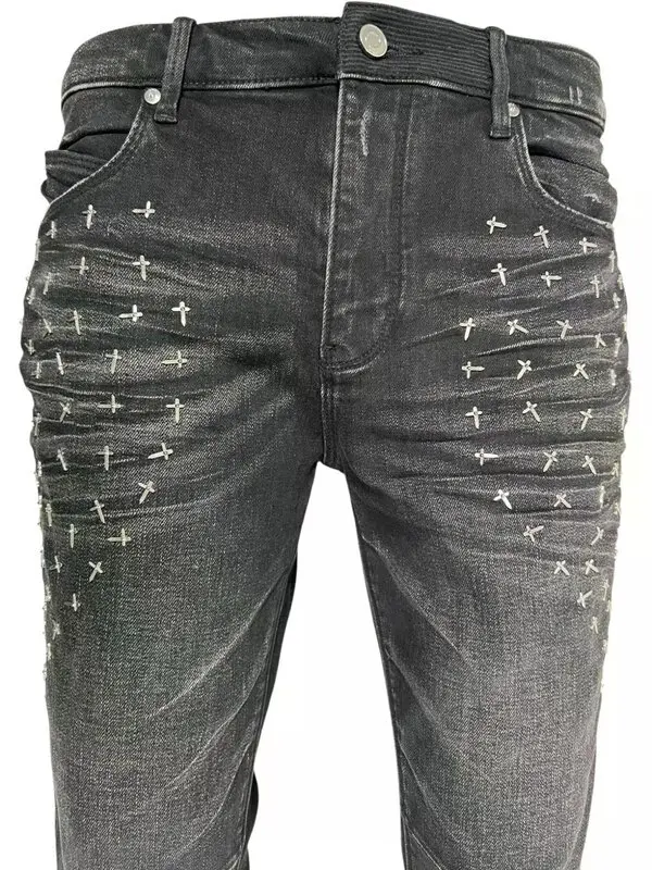 RtA Olivier Stacked Skinny Jeans