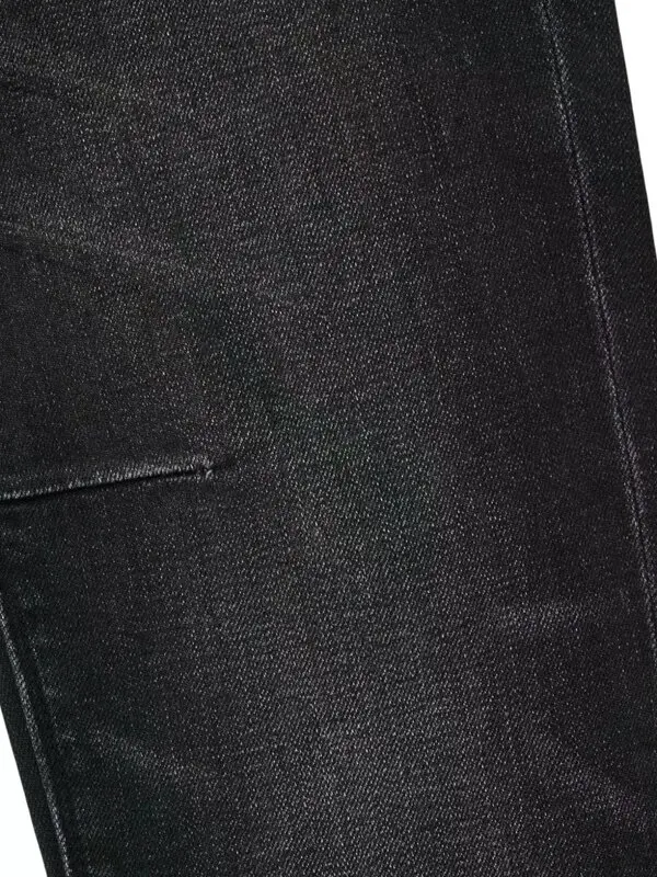 RtA Clayton Faded Skinny Jeans - Black