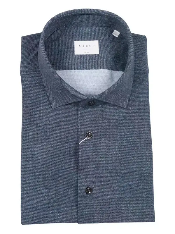 XACUS Button-down Shirt - Blue