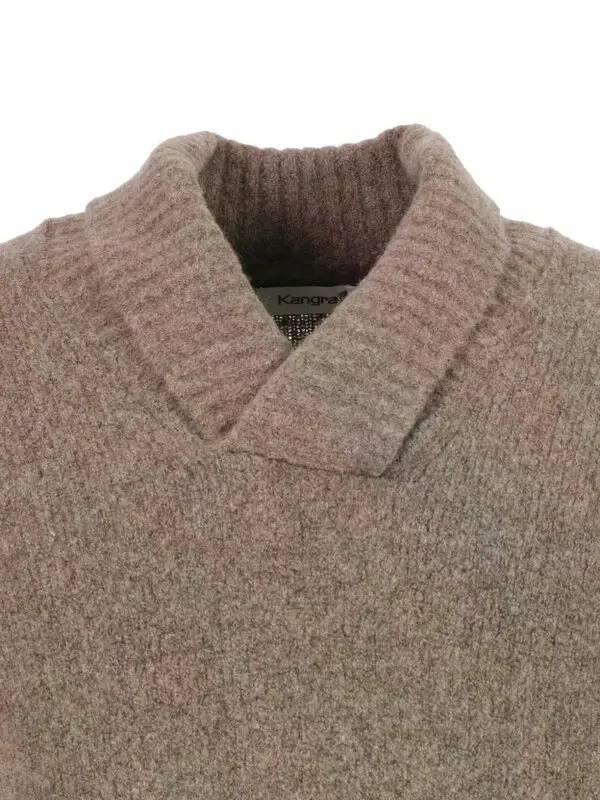KANGRA Wool-cashmere Blend Sweater - Brown
