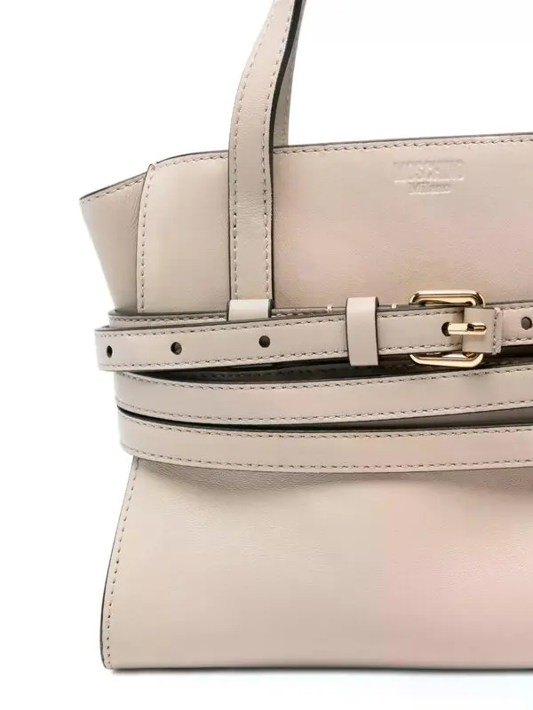 Moschino Leather Tote Bag
