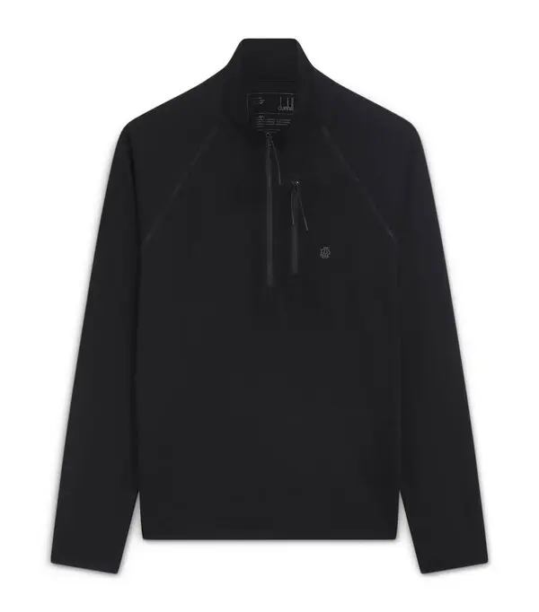 Dunhill Wool Quarter-zip Sweatshirt