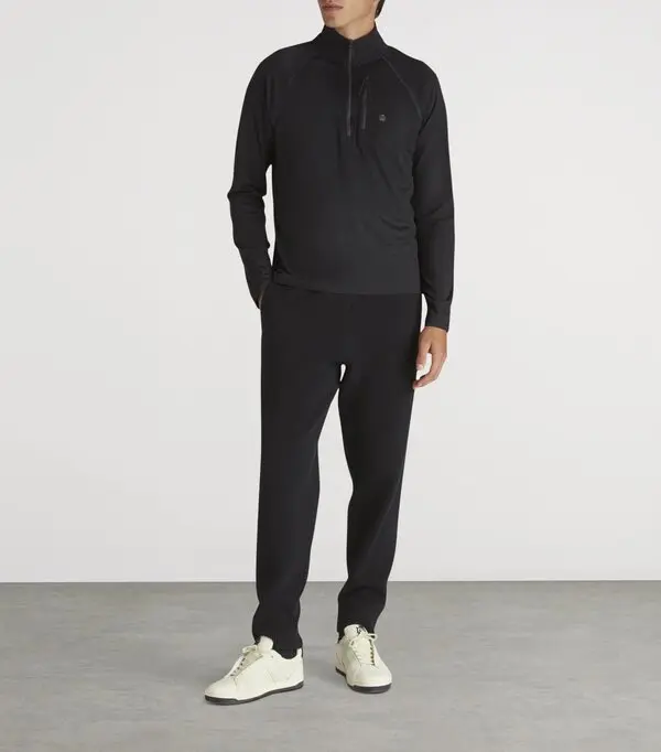 Dunhill Wool Quarter-zip Sweatshirt