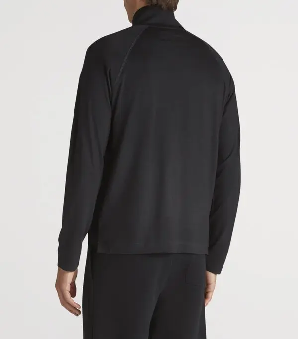Dunhill Wool Quarter-zip Sweatshirt