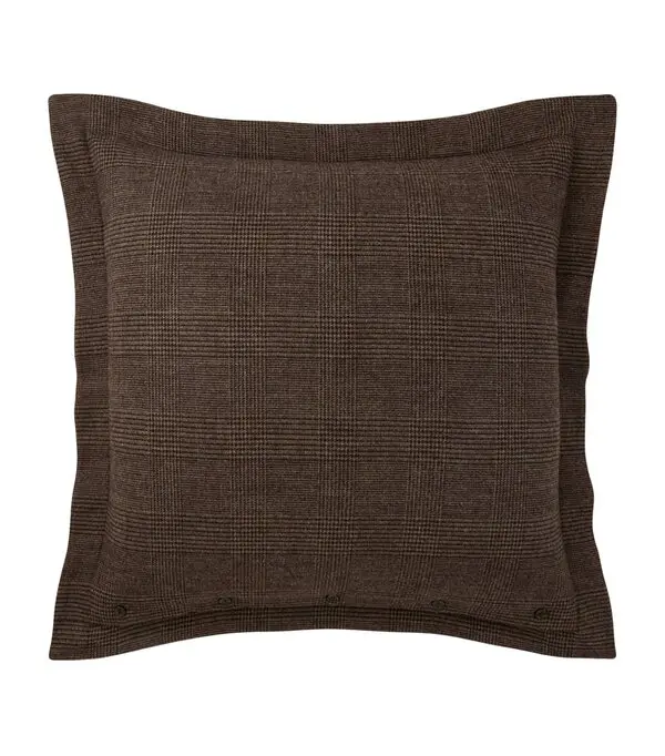 Ralph Lauren Beaumont Valeria Square Cushion Cover - Brown