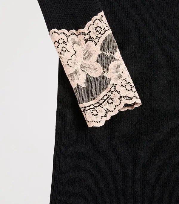 Valentino Garavani Cashmere-lace Sweater
